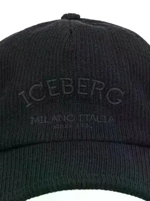 Iceberg Ribbed Logo Baseball Cap