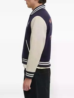 SPORTY & RICH Striped Logo Jacket