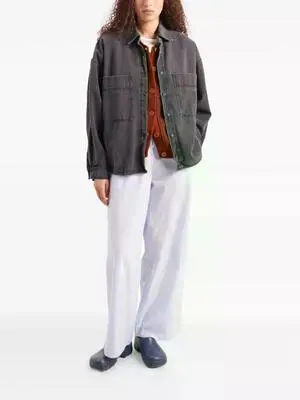 American Vintage Jazy Denim Shirt - Black