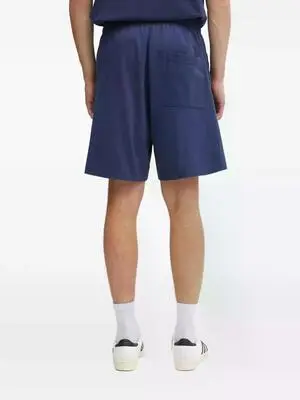 SPORTY & RICH Logo Graphic Shorts