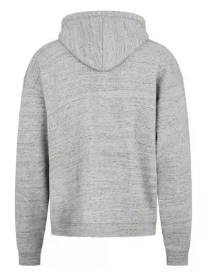 Dsquared2 Logo-embroidered Zip-fastening Hoodie - Grey
