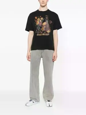 MELT Graphic-print T-shirt - Grey