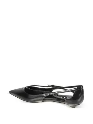 Prada Cut-out Ballet Flats