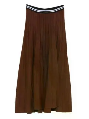 FORTE_FORTE Pleated Midi Skirt