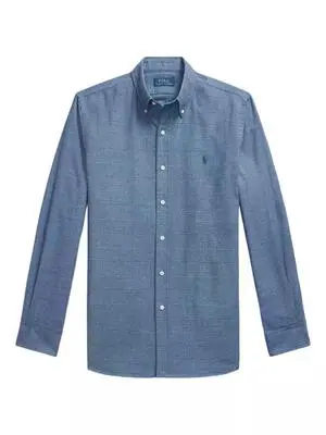 Polo Ralph Lauren Button-down Collar Twill Shirt - Blue
