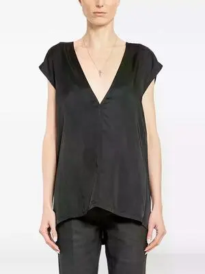 Rick Owens V Neck Blouses
