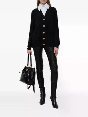 Balmain Leather Trousers