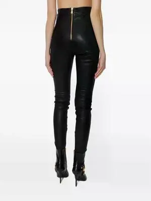 Balmain Leather Trousers