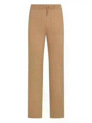 Malo Ribbed Drawstring Trousers