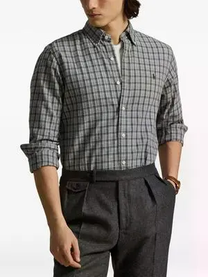 Polo Ralph Lauren Oxford Plaid Shirt - Grey