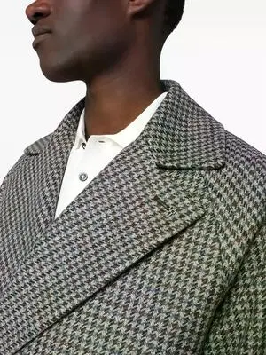 Tagliatore Double-breasted Houndstooth Coat
