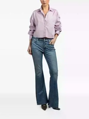 Rag & Bone Patch-pocket Cropped Shirt