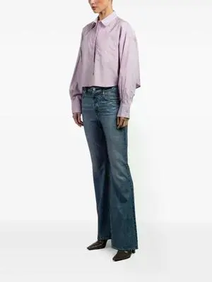 Rag & Bone Patch-pocket Cropped Shirt