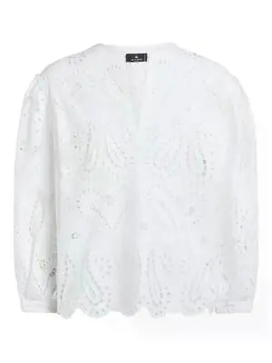 Etro Broderie-anglaise Top