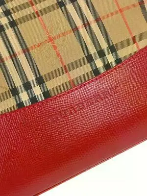 Burberry 1990-2000s Check-pattern Tote Bag