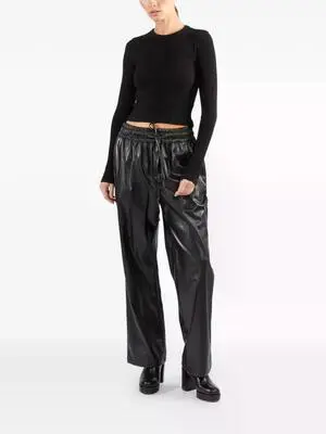 Overlover Drawstring Wide Leg Trousers