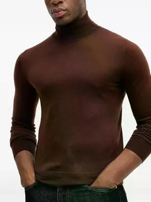 COLMAR Long-sleeve Turtleneck Sweater - Brown