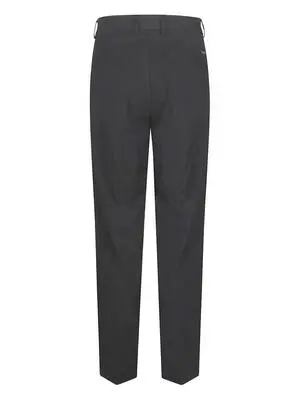 Emporio Armani Straight Trousers - Black