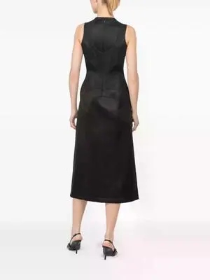SHIRO SAKAI Panelled Midi Dress