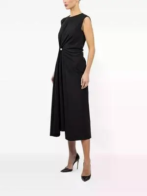 Mantū Pearl-button Midi Dress