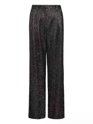 TWP Sequined Wide Leg Trousers