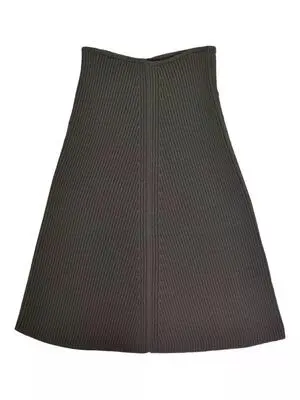 Rick Owens Ribbed Scarf - Brown