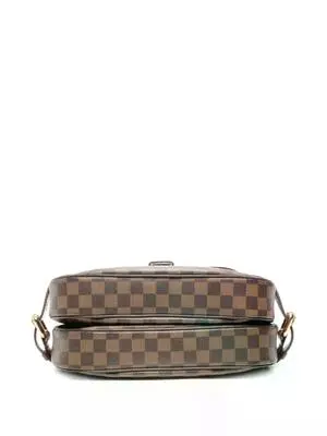LOUIS VUITTON 2008 Highbury Damier Shoulder Bag - Brown