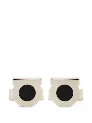 FERRAGAMO Gancini Cufflinks - Silver