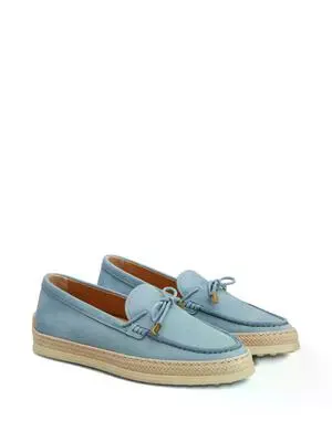 TOD'S Braided-trim Loafers