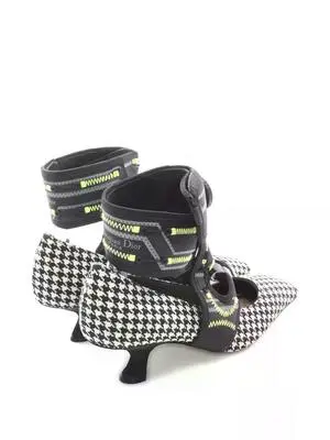 Dior 2010s X Roger Vivier Houndstooth Pumps