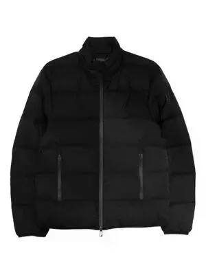 Emporio Armani Zip-up Padded Jacket - Black