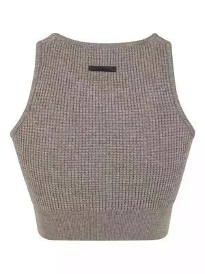 Fear Of God Waffle-knit Sleeveless Top