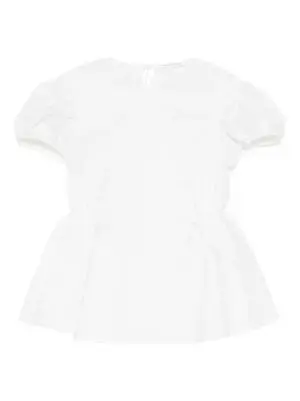 Cecilie Bahnsen Top With Tie Fastening - White