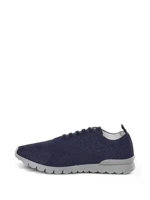 Kiton Textured Low Top Sneakers