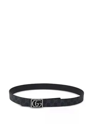 Gucci Gg Marmont Buckle Belt - Black