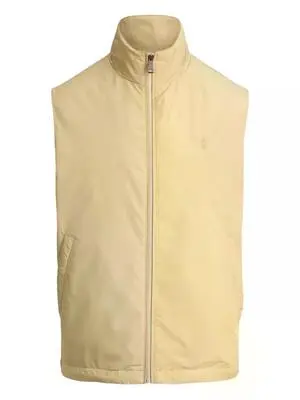 Polo Ralph Lauren Zip-up Mock-neck Gilet - Neutrals