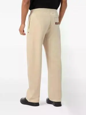 BILLIONAIRE Logo-embroidered Track Pants - Neutrals