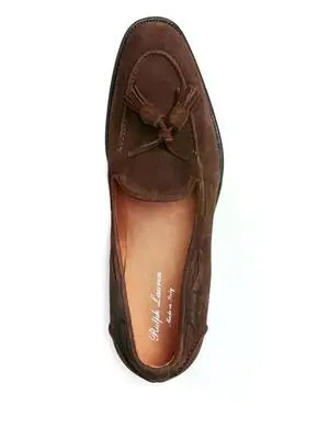 Ralph Lauren Purple Label Tassel Loafers - Brown