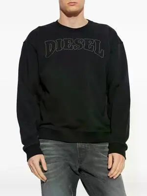 DIESEL® S-norm-v10 Sweatshirt - Black