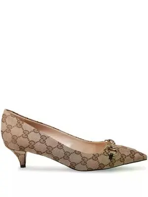 Gucci Horsebit Point-toe Pumps