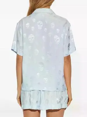 Alexander McQueen Skull-print Button-up Shirt