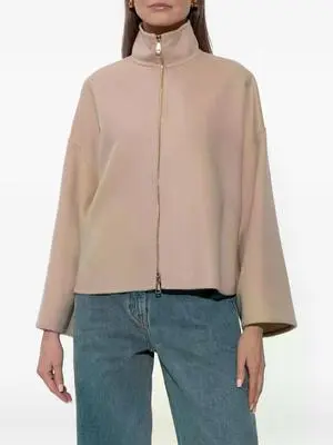 Fabiana Filippi Funnel-neck Zip Jacket