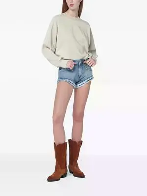Isabel Marant Étoile Embroidered Sweatshirt - Neutrals