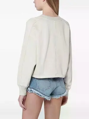 Isabel Marant Étoile Embroidered Sweatshirt - Neutrals