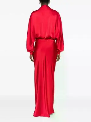 ATU BODY COUTURE Long-sleeve Midi Dress - Red