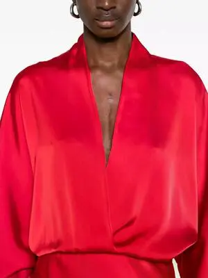 ATU BODY COUTURE Long-sleeve Midi Dress - Red