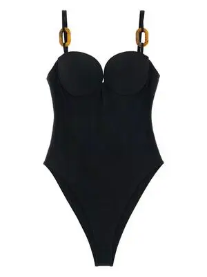 Magda Butrym One Piece Swimsuit - Black