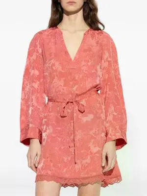 Zadig&Voltaire Printed V-neck Dress