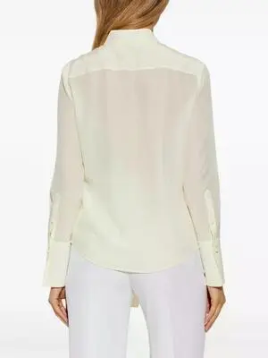 Alexander McQueen Ruffled Silk Top