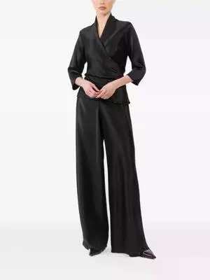 PETER COHEN Wrap Blouse